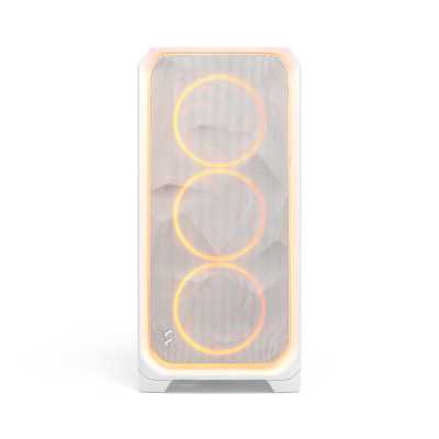 Fractal Design Meshify 3 XL Ambience Pro RGB TG Clear Tint White FD-C ...