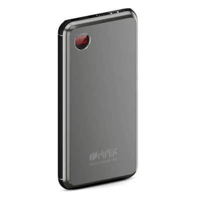 Hiper Power Bank Steel 10 Space Gray купить в KNS. Внешний аккумулятор ...